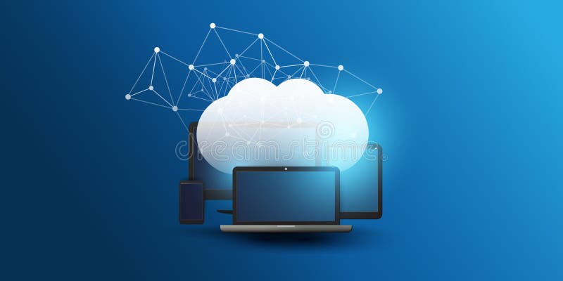 Innovative Cloud Computing Technology Stock Illustrations – 7,388 ...