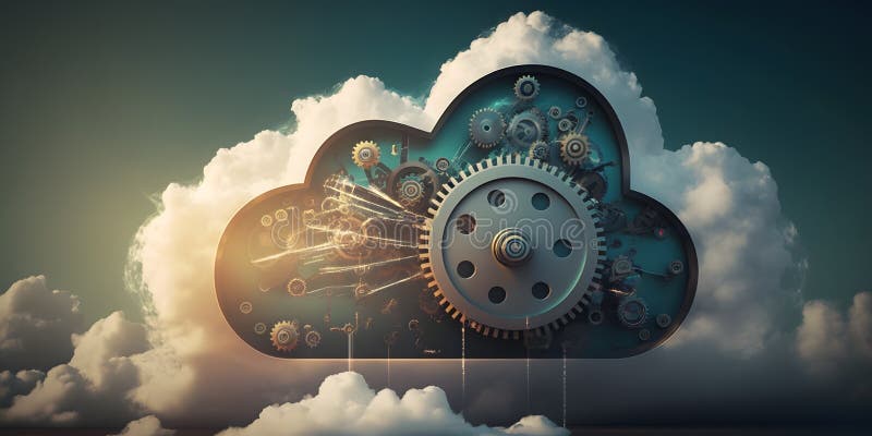 Cloud Computing DevOps Automation Three Created with Generative AI ... Cloud Computing DevOps Automation Three Created with Generative AI ...