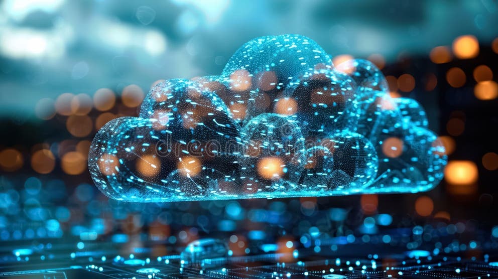 Cloud Computing for E-commerce, Online Shopping Platforms Stock ...