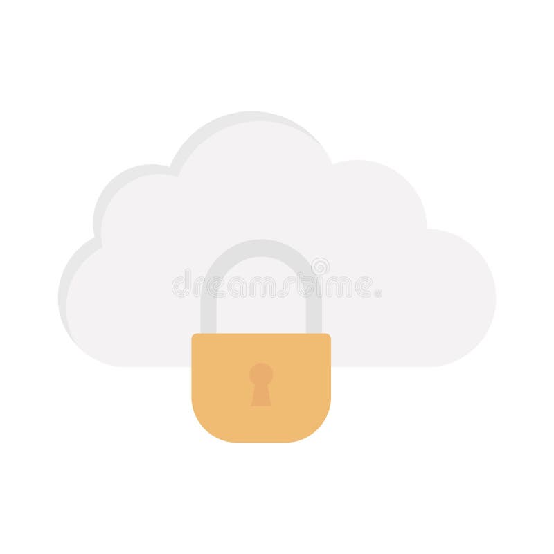 Cloud Computing Flat Vector Icon Which Can Easily Modify or Edit Stock Vector - Illustration of ...