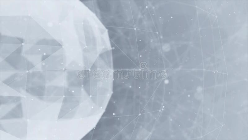 Cloud Computing And Global Networks Concept Design Loop Stock Video