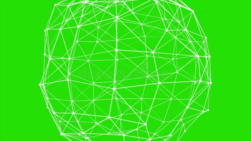 Cloud Computing And Global Networks Concept Design Loop Stock Video