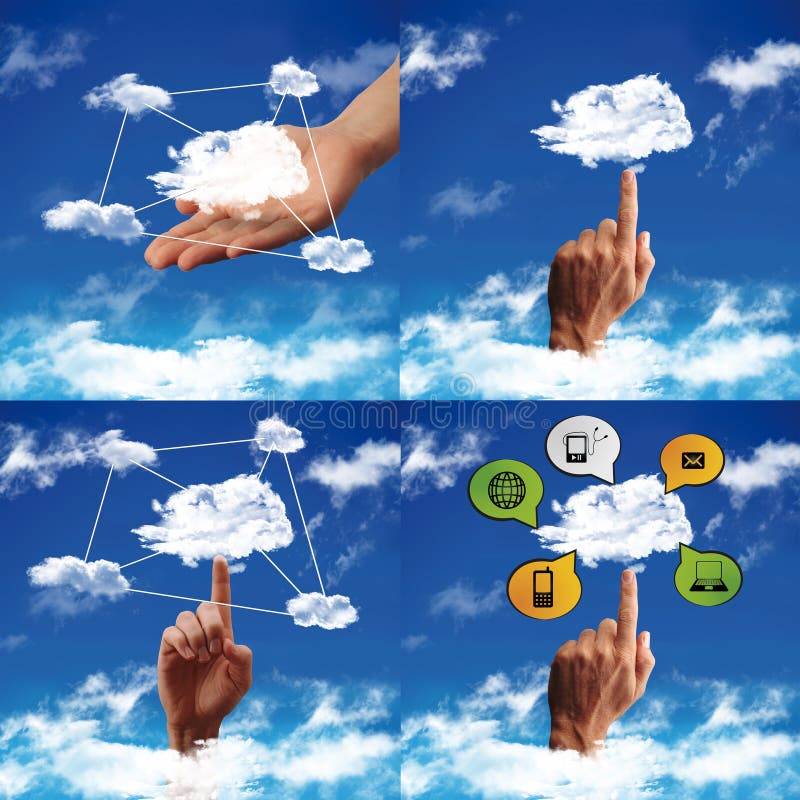 Cloud computing stock photo. Image of virtualization - 30531408