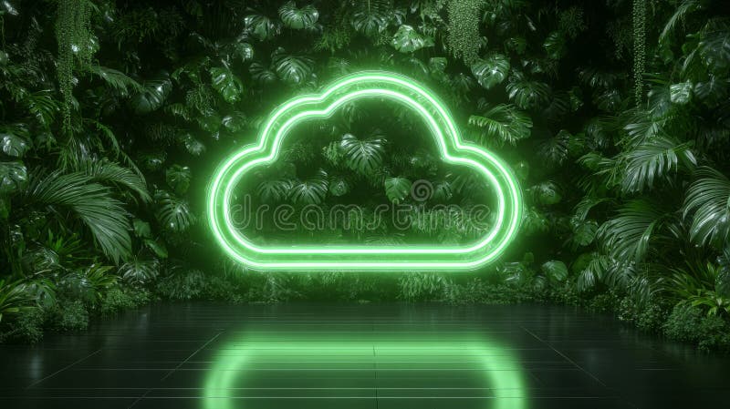 Cloud Computing and Green Technology, Combined with Server Rooms, Eco ...