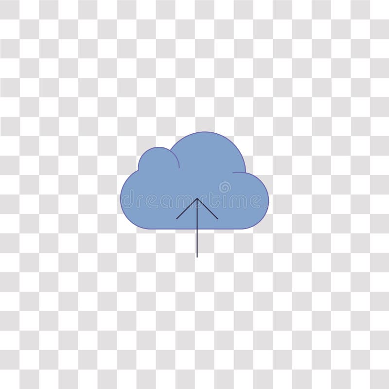 Cloud Computing Icon Sign and Symbol. Cloud Computing Color Icon for ...