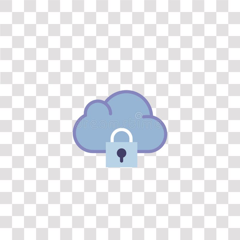 Cloud Computing Icon Sign and Symbol. Cloud Computing Color Icon for ...