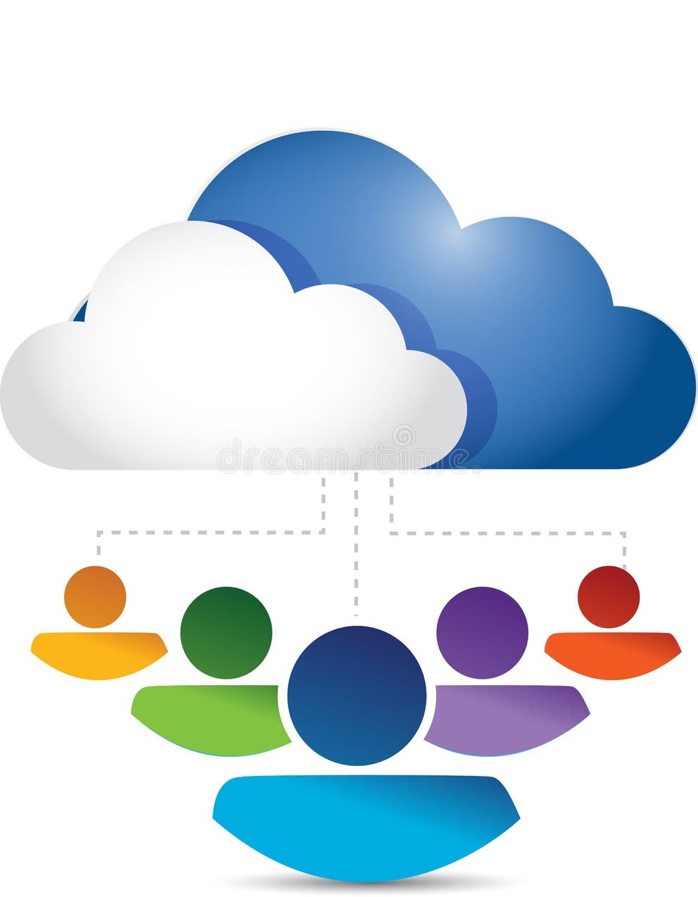 Teamwork Cloud Stock Illustrations – 33,465 Teamwork Cloud Stock ...