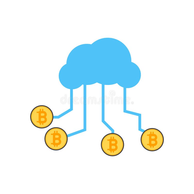 Cloud Computing Icon Vector Sign and Symbol Isolated on White Ba Stock Vector - Illustration of ...