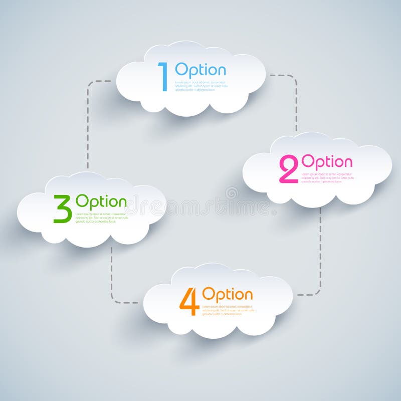 Cloud computing diagram stock vector. Illustration of mobility - 23048446
