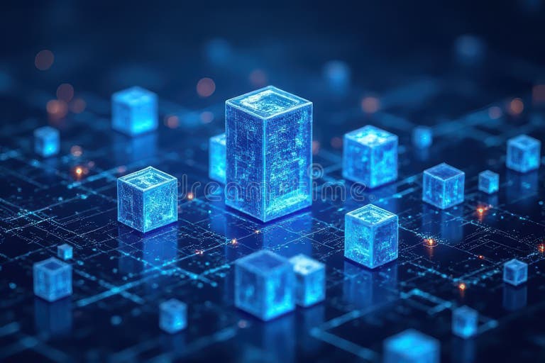 Cloud Computing Implementation Stock Illustration - Illustration of ...