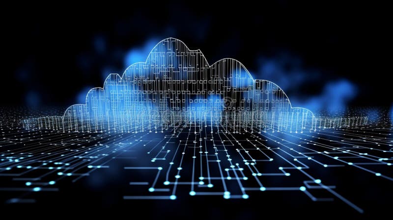 Cloud Computing Informational Technology For Cyber Security Cloud Computing Concept