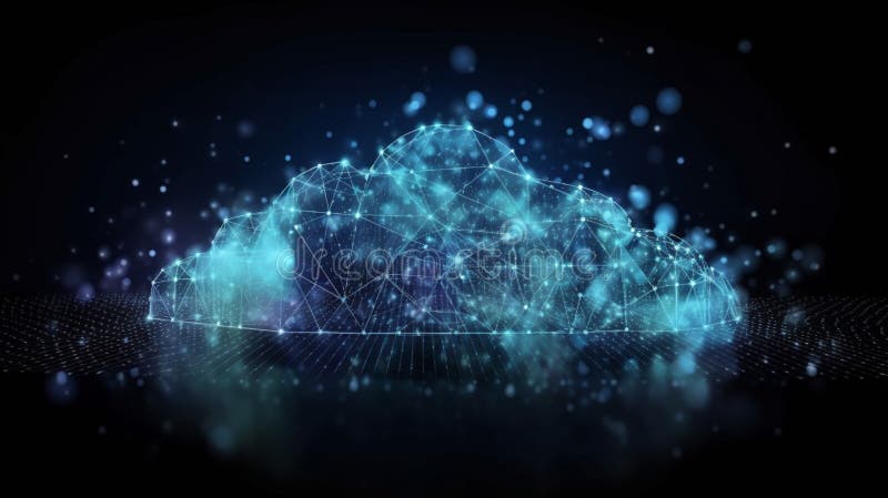 Cloud Computing Informational Technology For Cyber Security Cloud Computing Concept