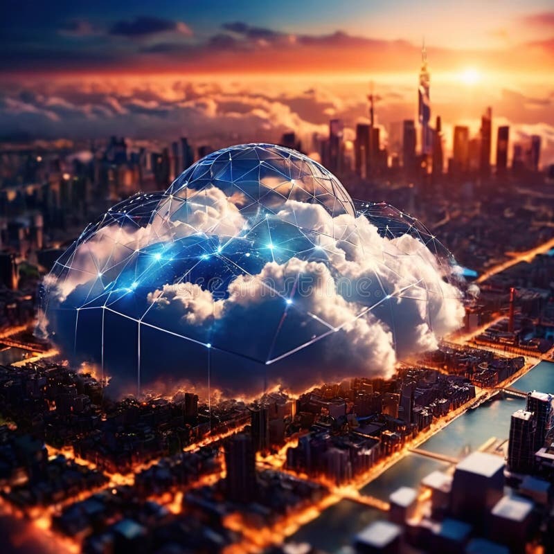 Cloud Computing Internet Technology Automated Distributed Computer Technology Data Broadband