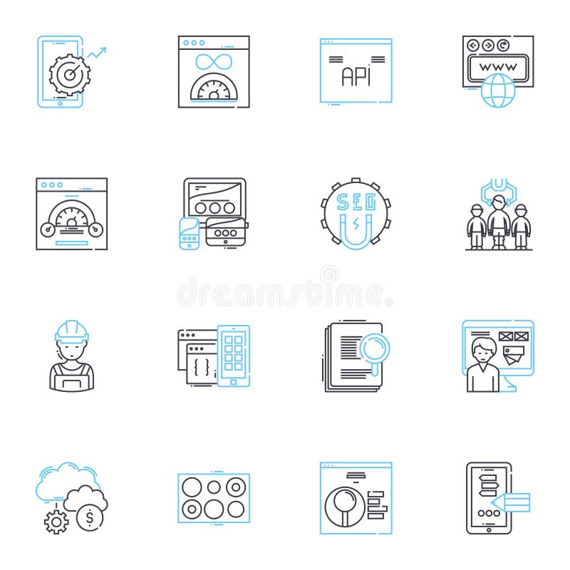 Cloud Computing Linear Icons Set. Infrastructure, Storage, Scalability ... Cloud Computing Linear Icons Set. Infrastructure, Storage, Scalability ...