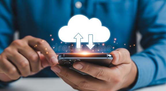 Cloud Computing on Mobile Phone Concept Data Storage and Transfer ...