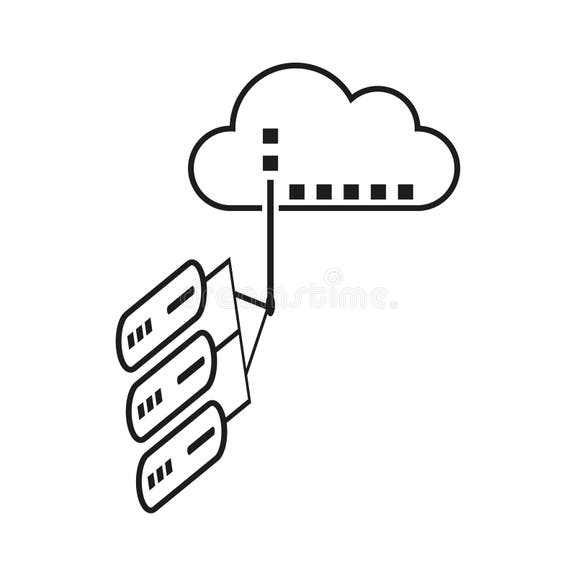 Cloud Computing Network Concept. Demand Availability of Computer System ...