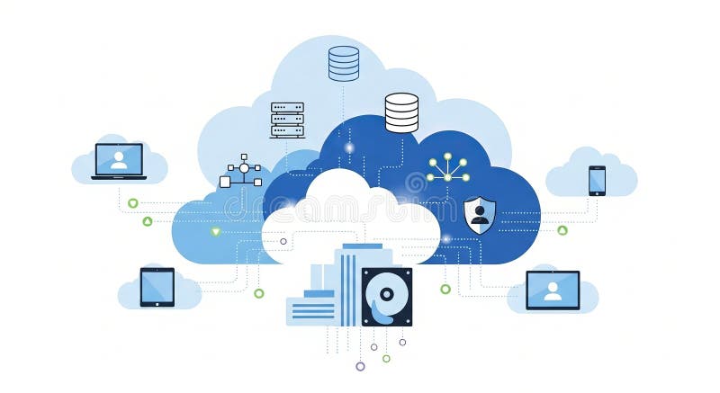 Based Technology Illustration Network Infrastructure Stock Illustrations – 660 Based Technology ...