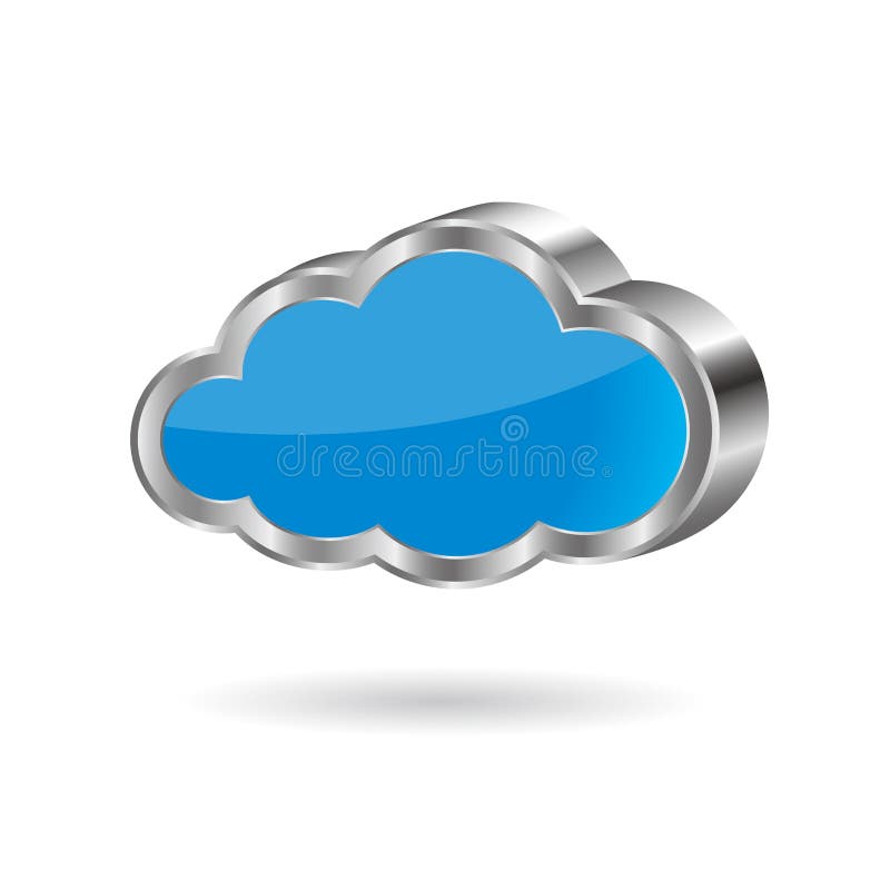 Cloud Computing And Networking Design Concept Stock Vector