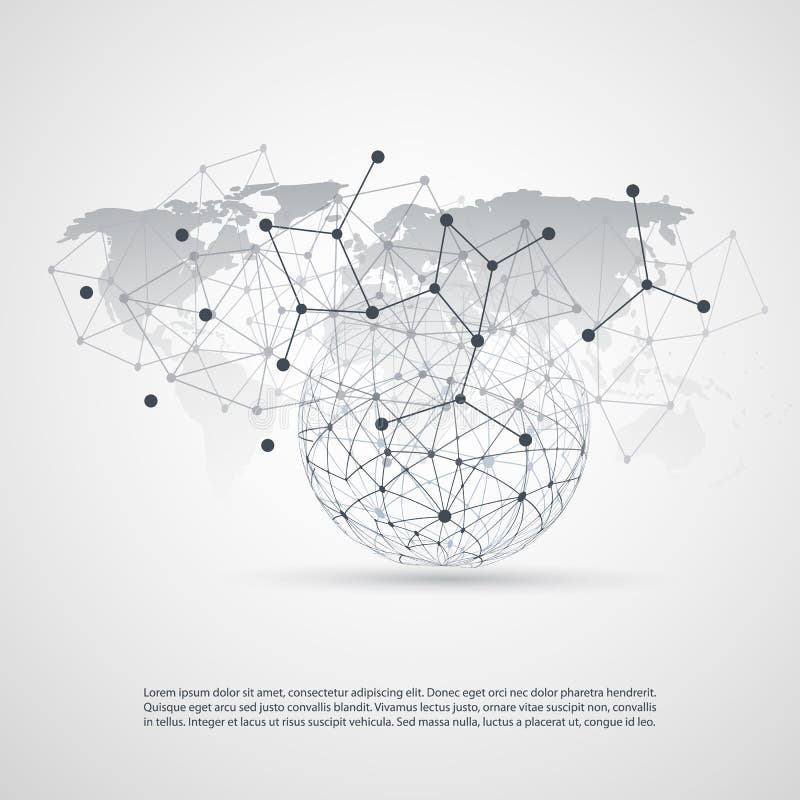 Digital Network Connections, Technology Background - Cloud Computing ...