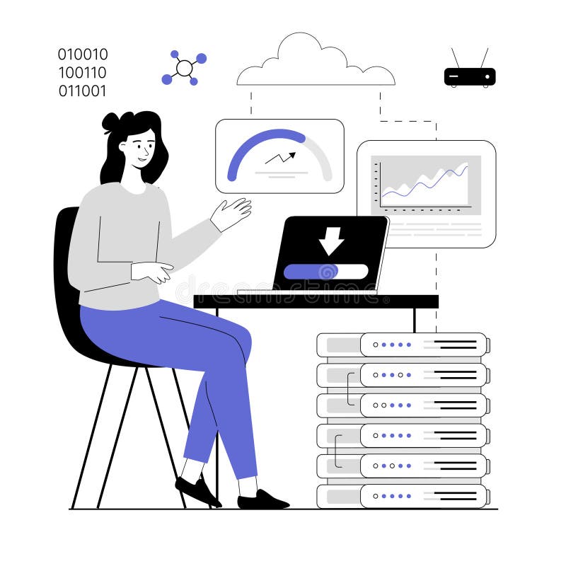 Database Woman Stock Illustrations – 5,991 Database Woman Stock Illustrations, Vectors & Clipart ...