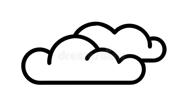 Clear Cloud Computing Outline Icon Stock Illustrations – 229 Clear ...