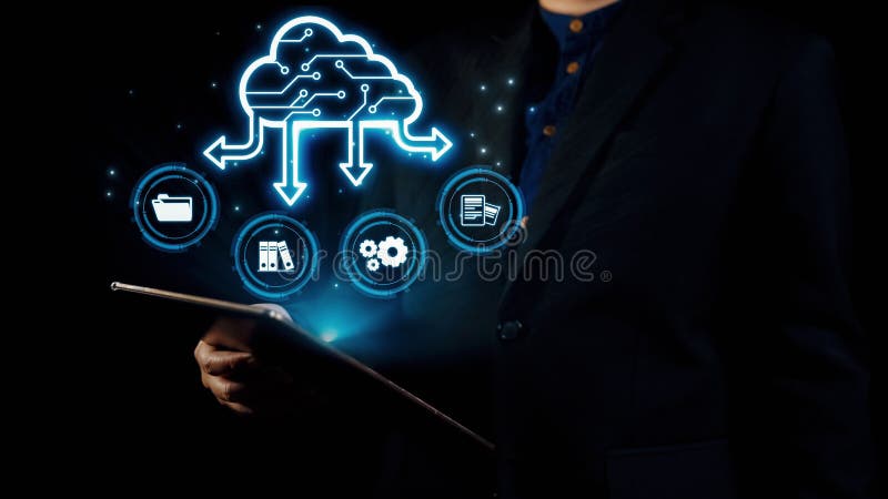 Cloud Computing Power Enhance Cloud Strategy for Business UUID Stock ...