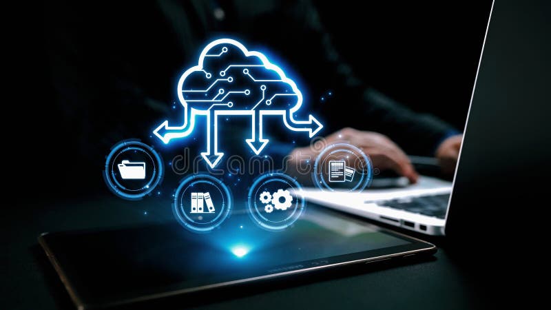 Cloud Computing Power Enhance Cloud Strategy for Business UUID Stock ...