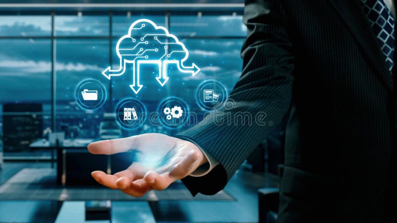 Cloud Computing Power Enhance Cloud Strategy for Business UUID Stock ...