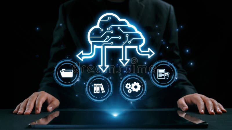 Cloud Computing Power Enhance Cloud Strategy for Business UUID Stock ...