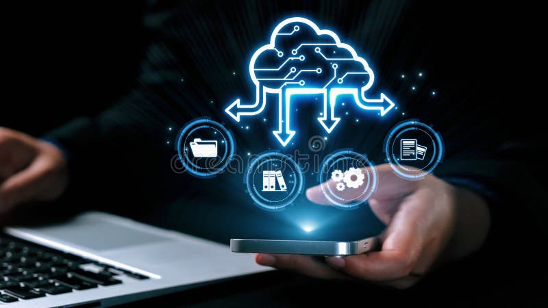 Cloud Computing Power Enhance Cloud Strategy for Business UUID Stock ...