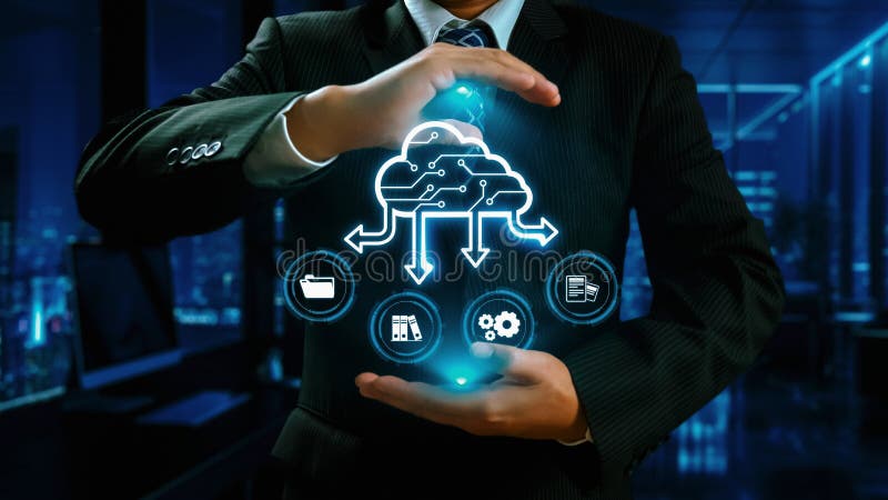 Cloud Computing Power Enhance Cloud Strategy for Business UUID Stock ...