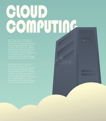 Cloud Computing Poster Stock Illustrations – 3,150 Cloud Computing ...