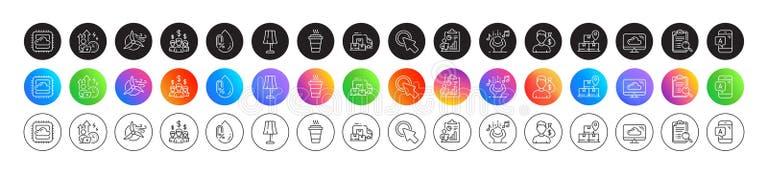 Analysis Report Cloud Service Icon Vector Stock Illustrations – 753 ...