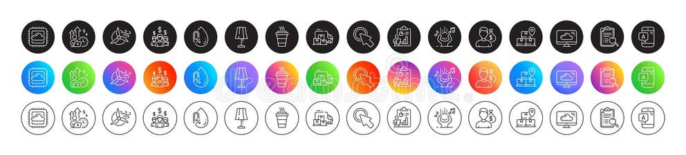 Analysis Report Cloud Service Icon Vector Stock Illustrations – 753 ...