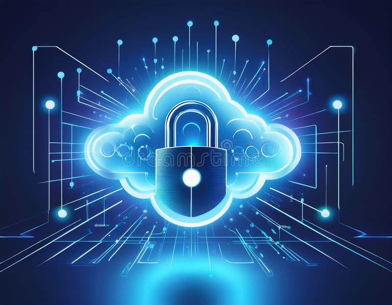 Digital Clock Cloud Computing with Secure Data Transfer, Cybersecurity ...