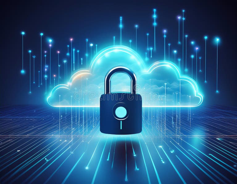 Digital Clock Cloud Computing with Secure Data Transfer, Cybersecurity, and Advanced Network ...