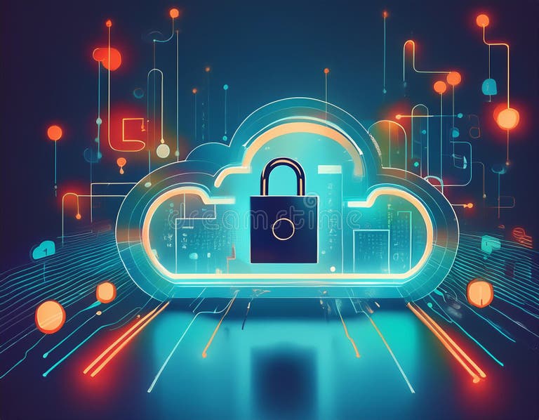 Digital Clock Cloud Computing with Secure Data Transfer, Cybersecurity ...