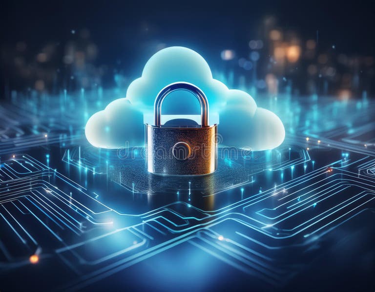 Digital Clock Cloud Computing with Secure Data Transfer, Cybersecurity ...