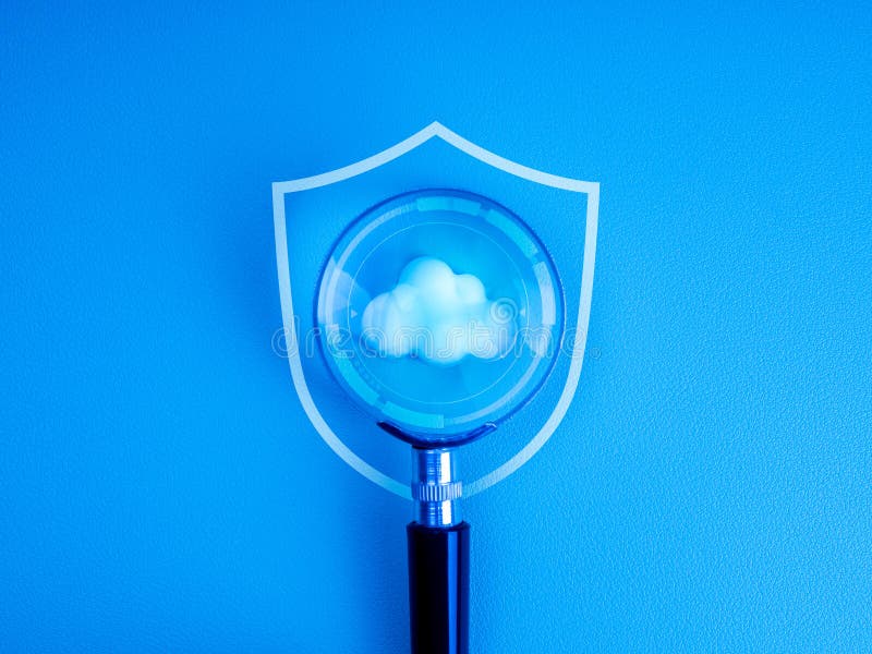 Cloud Computing Secure Management Technology Cybersecurity Data System Storage Service Concept