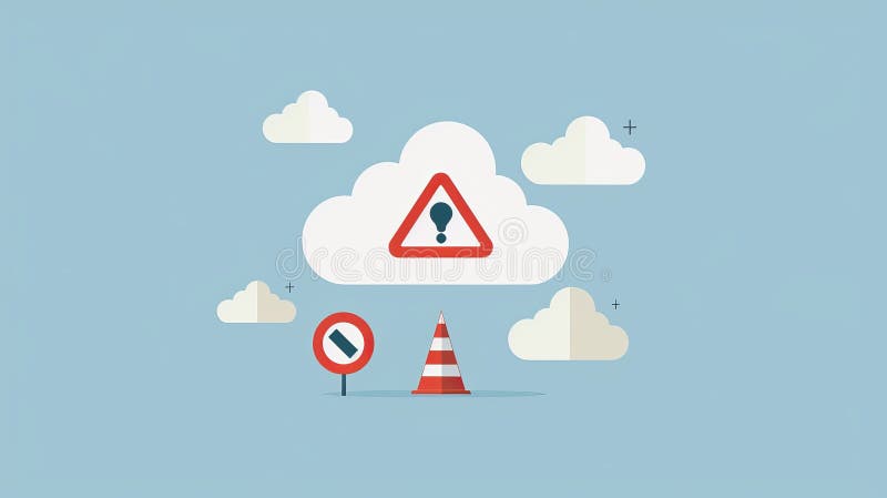 Cloud Computing Security Warning a Conceptual Illustration of Potential ...