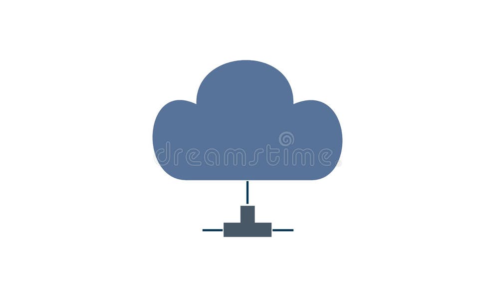 Cloud, Computing, Server Icon Vector Image. Can Also Be Used for Communication, Connection ...