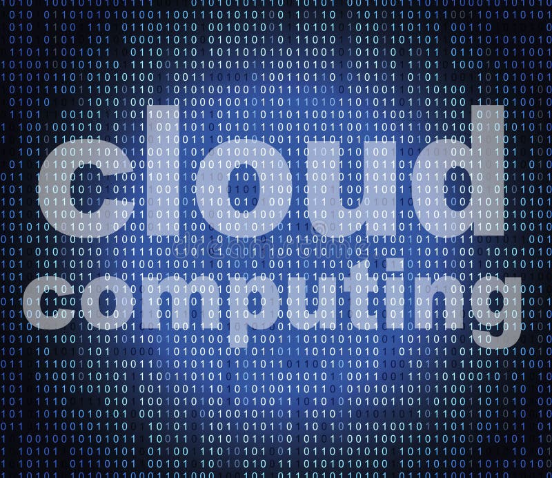 Cloud Computing Shows Information Technology and Communication Stock ...