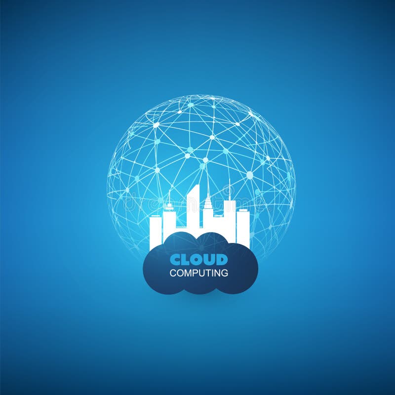 Cloud Computing and Smart City Design Concept - Digital Network ...