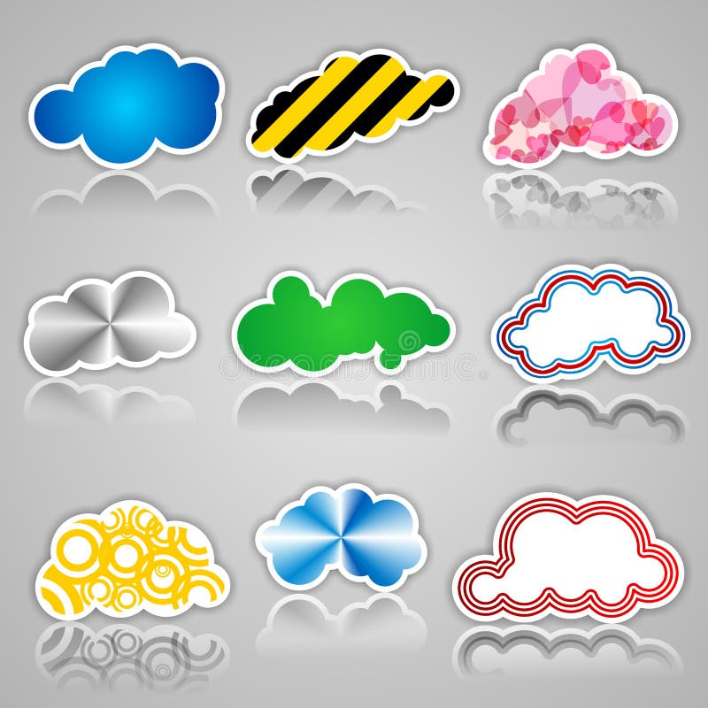 Cloud computing stick stock photo. Image of pattern, green - 25978138