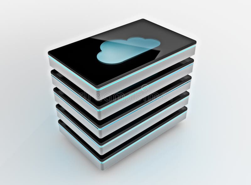 Cloud computing storage stock photo. Image of hosting - 23547748