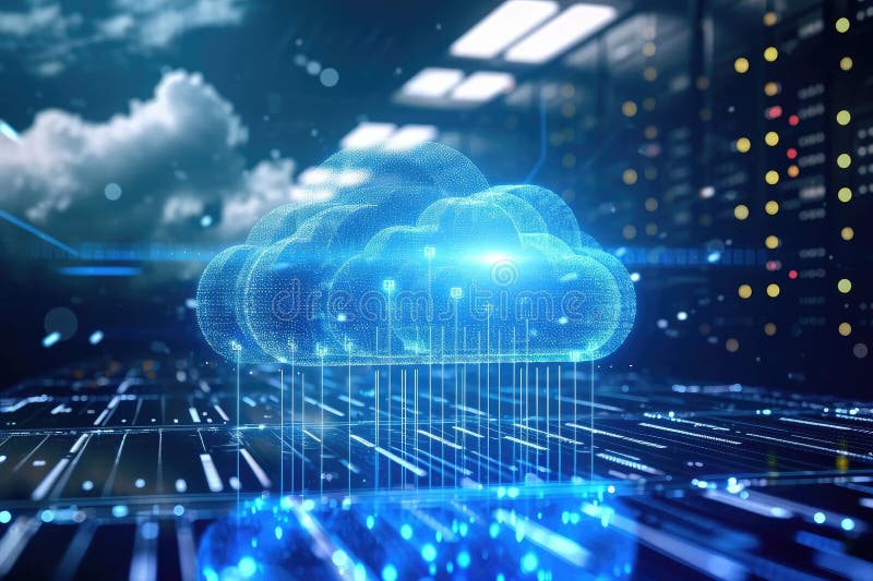 Cloud Computing Technology Cloud Computing Network Data Storage Technology Service Cyber