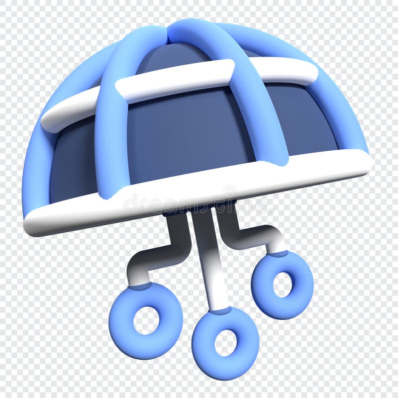 Cloud Computing Technology Cloud Data Center With Hosting Server Cloud Service 3d Rendering