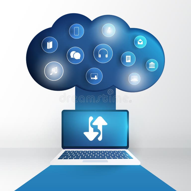 Concept Home Network Sync Devices Stock Illustrations – 139 Concept ...