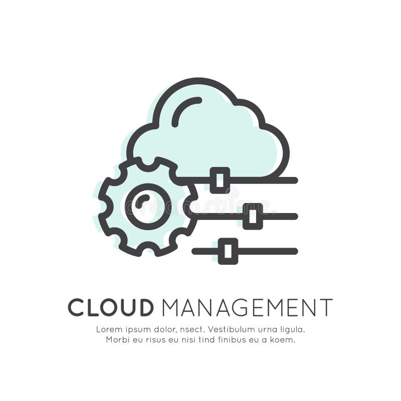 Isolated Cloud Computing Technology Icon Stock Illustrations – 60,409 ...