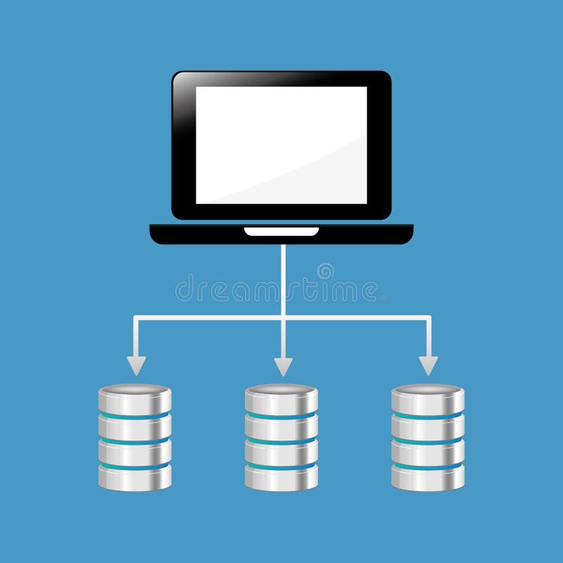 Cloud computing technology stock vector. Illustration of cloud - 80861194